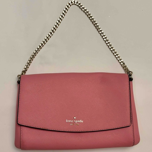 kate spade | Bags | Authentic Kate Spade Blush Pink Crossbody Gold ...